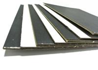 China Laminated Grey Board 1.53mm to 3.49mm Thickness SGS Qualified for Box Making for sale