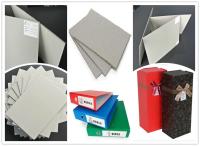 China Single layer laminated Grey Board Grade A for Arch File / Book cover for sale