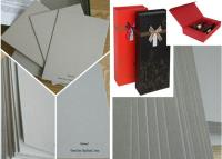 China Two Side Grey Solid Hard Stiffness Grayboard 320-2400gsm 0.49-4.0mm for Box Packaging for sale