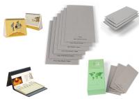 China Desk Calendar / Arch file Recycled Gray Chip Board , Grey Board Sheets for sale