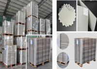 China Strong stiffness Grey Chip Board for making Refugees House / bookcover for sale