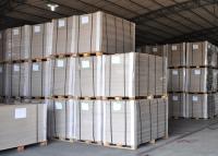 China Single layer laminated Grade A Grey Chipboard for making Furniture / arch file for sale