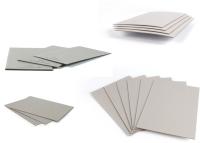 China China paper mill Grey Book Binding Board / recycled paper pulp for macking arch file for sale