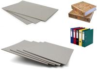 China China paper mill Grey Book Binding Board / recycled paper pulp for macking arch file for sale