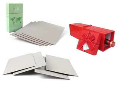 China Crystal Grey Book Binding Board 320-2100gsm Natural Paper Pulp for Arch File Box Cover for sale
