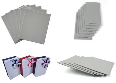 China Laminated Gray Paperboard Storage Box Grade A 1.15mm 720gsm Recycled for sale