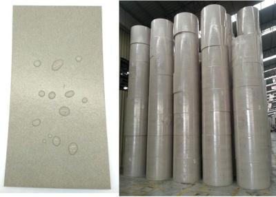 China 100% Recycled PE Coated Grey Paper Board Roll 300-650gsm Waterproof Greaseproof for sale