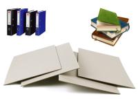 China Professional Hard Stiffness Gray Paperboard , Arch File Uncoated 2mm Greyboard for sale
