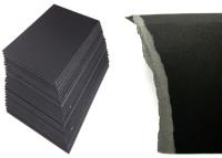 China SGS Qualified Degradable Thick Black Paperboard 110-400gsm for Packaging Boxes for sale