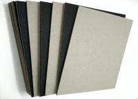 China SGS / RoHS C1S Black Paper Laminated Paperboard Grey Back 1.9mm Solid Grade A for sale