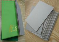 China 2.5mm Book Binding Cover , Mixed Pulp Strong Stiffness Grey Board Paper for sale