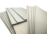 China Recycled Grey Board 600gsm 1mm Hard Stiffness Cardboard Paper Sheets for Packaging for sale