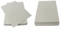 China Recycled Grey Board 600gsm 1mm Hard Stiffness Cardboard Paper Sheets for Packaging for sale