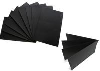 China High Durability Large Roll Of Black Paper One Side or Two Side smooth Surface for sale