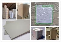 China Strong Stiffness Flat Laminated Hard Paper Grey Board Sheets Straw Board Paper for sale