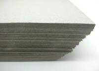 China Grade AA Thin Carton Cardboard Sheets 1mm Grey Card Board Paper for sale