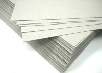 China Grade AA Thin Carton Cardboard Sheets 1mm Grey Card Board Paper for sale