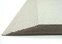 China Grade AA Thin Carton Cardboard Sheets 1mm Grey Card Board Paper for sale