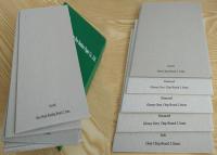 China Calendar / gift box used Laminated Grey Borad can be customerized for sale