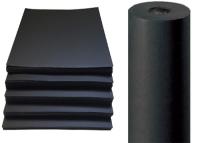 China Degradable One Side Coated Black Paper Roll 110gsm to 600gsm for Gift Packaging for sale