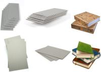 China Mixed Paper Pulp Grey Board / Grey Chipboard / Gris Carton For Book Cover for sale