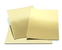 China Super Quality PE Coated Metallized Gold Foil Laminated Rigid Anti-Curl Cake Board Base Paperboard for sale