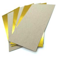 China Grey Back Cake Board Metalized Gold Foil Paper 1.0mm to 3.5mm Thickness for sale