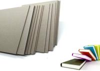 China Uncoated Laminated Grey Board Paper Bookbinding For Book Cover Moisture Proof for sale