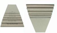 China Stocklot Matte Grey Cardboard Book Board 1.5mm 787x1092mm for Binding for sale