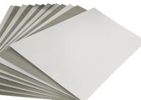 China Recycled Mixed Pulp Grey Back Coated Duplex Board 230gsm to 450gsm Sheet or Reel for sale