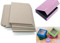 China High Stiffness Grey Chipboard 1.15mm to 4mm for Packaging Boxes for sale