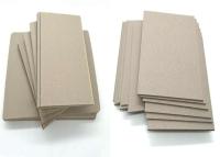 China Good Stiffness Uncoated Grey Paperboard Book Boards For Binding for sale