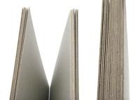 China Environmently Mixed Pulp Uncoated Grey Cardboard for book cover for sale