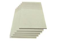 China A4 Sample Size Sheet / Roll Grey Chipboard Good Stiffness with Recycled Paper for sale