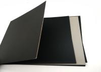 China Environment Mixed Pulp Laminated Black Paperboard for Making Photo Album for sale