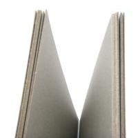 China Recycled Waste Paper Pulp Laminated Gray Board 1600gsm 2.51mm for Box for sale