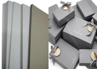 China Grade AA Full Grey Paper Board Rigid Boxes Cardboard Sheets 0.49mm to 4.0mm Thickness for sale
