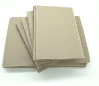 China High Smoothness Recycle Laminated Grey Board Uncoated For Hardcover Book Cover for sale