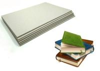 China Thick Paperboard Uncoated Grey Cardboard Paper Sheet Laminated Offset Printing for sale