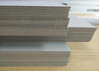 China Grey Laminated Paperboard , Grey Board 2mm to 4mm made by laminated machine for sale