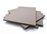 China Hard and Strong Laminated Grey Board , Two Side Grey Paper Board for sale