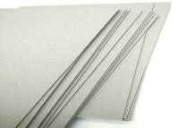 China Box 620gsm Packaging Material Un-coated Double Sided Grey Cardboard Sheets for sale