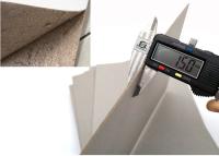 China Grey Paperboard Sheet 1.5mm Thickness 320-3000gsm Mixed Pulp for Book Cover Packaging for sale