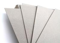 China Grey Paperboard Sheet 1.5mm Thickness 320-3000gsm Mixed Pulp for Book Cover Packaging for sale
