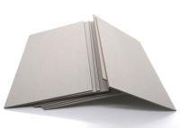 China Rigid Grey Back 3mm Duplex Paper Board Book Cover Gray Paperboard Recyclable for sale