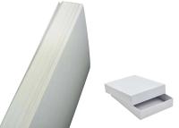 China Strong Stiffness Foldable Grey Back Whiteboard Paper 410g 787x1092mm One Side Offset for sale
