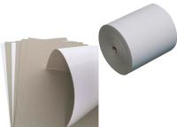 China C1S Coated Duplex Board Grey Back 250-450gsm in Rolls or Sheets for Packaging for sale