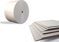 China Recycled Gray Paper Cardboard Roll 300-2500gsm 787x1092mm for Packaging for sale
