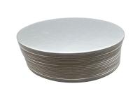 China Customize gold and silver back foil laminated grey paperboard for cake boards for sale