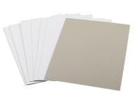 China Recycled Grey Back Duplex Paper Sheet 250-450gsm for Packaging Boxes for sale